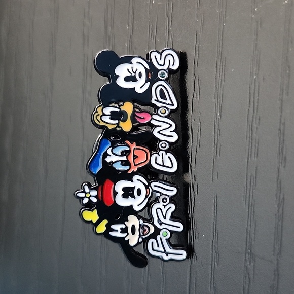 Disney | Jewelry | Disneys Friends Inspired Enamel Pin | Poshmark